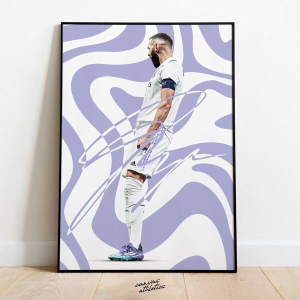 Benzema Autograph - Etsy