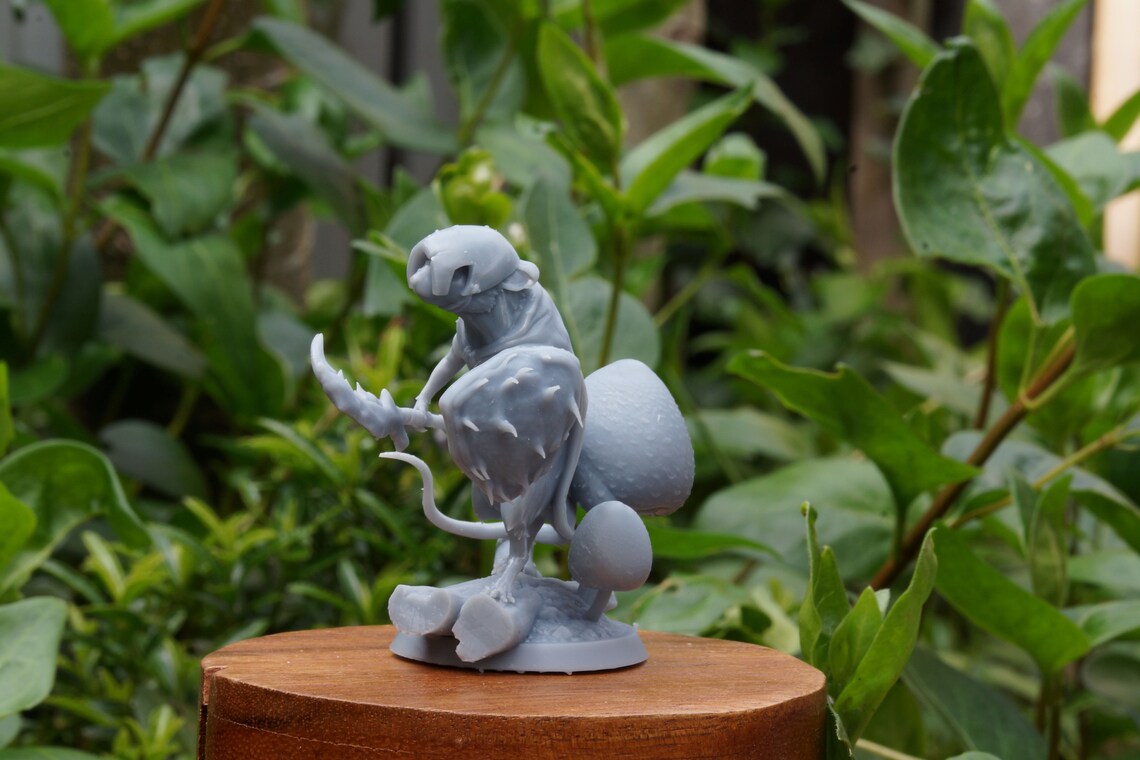 Dnd Wendigo 3D Print by Lord of the Print Miniature Fantasy - Etsy