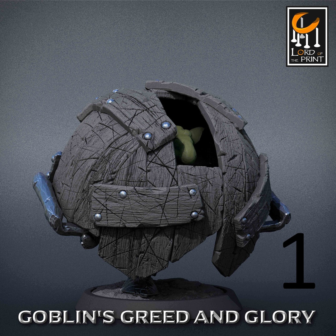 Dnd Goblin Tank by Lord of the Print Goblins Greed and - Etsy