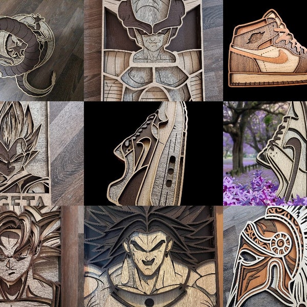 Laser Cut Layered - Etsy