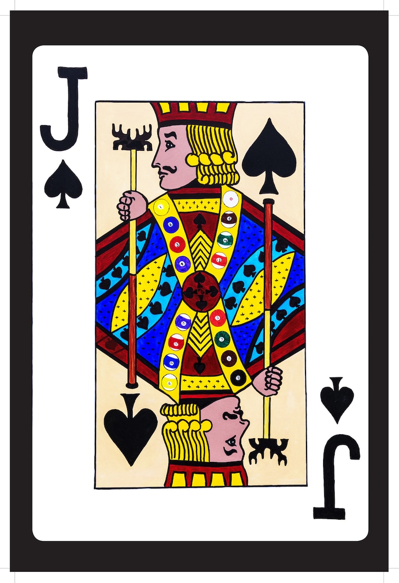 Jack of Spades Poster - Etsy