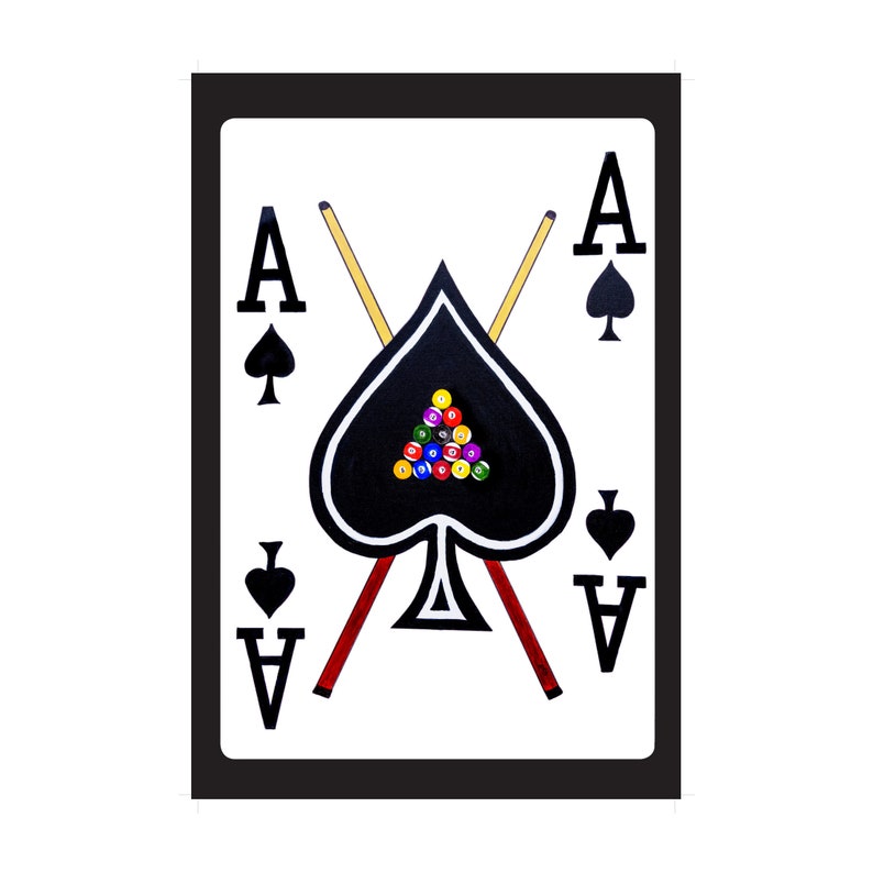 Ace of Spades Poster - Etsy