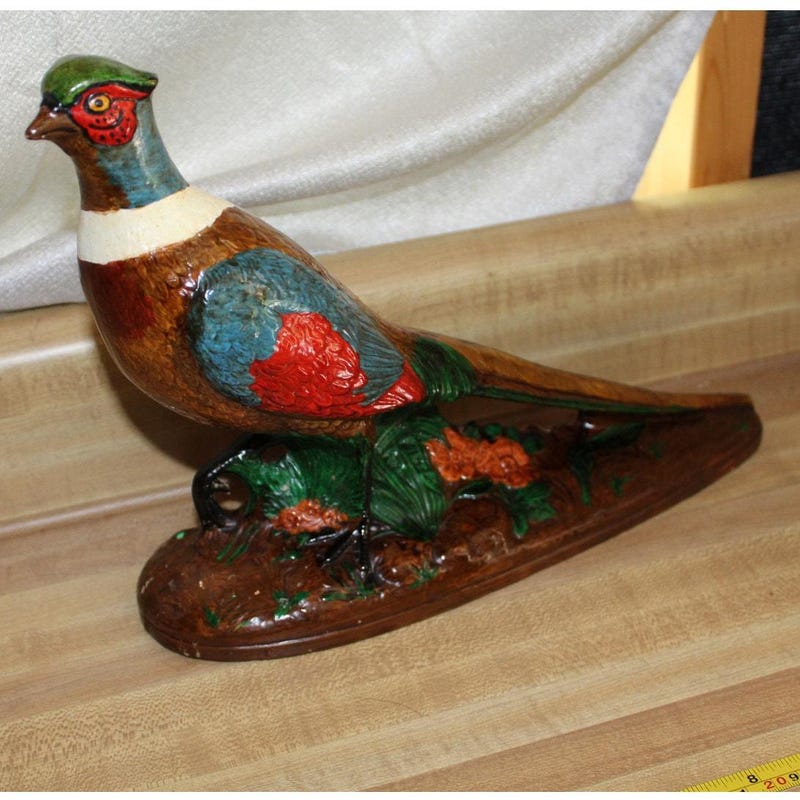 Ceramic Pheasant Figurine - Etsy
