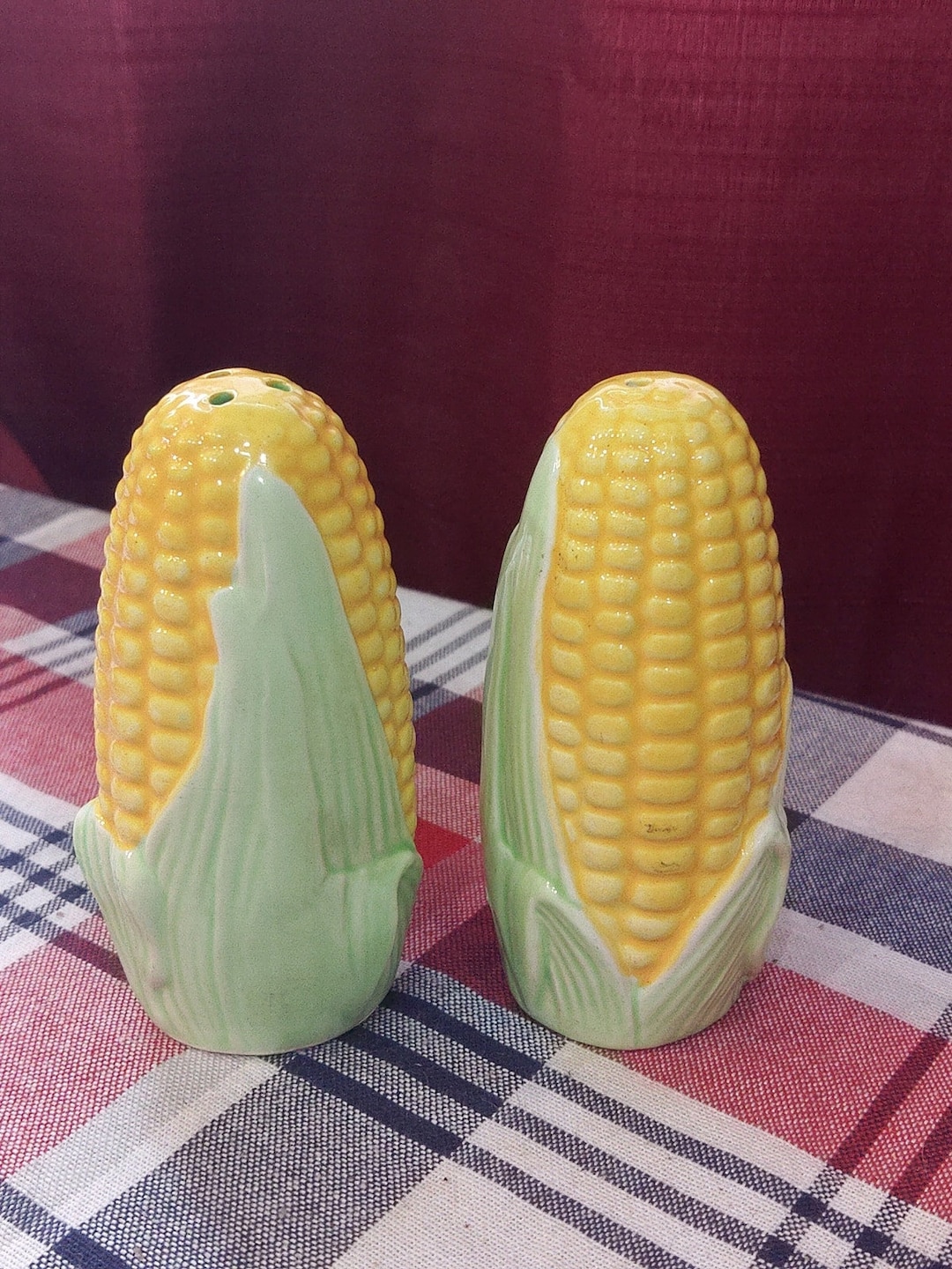 Vintage Corn on the Cob Salt and Pepper Shakers. - Etsy