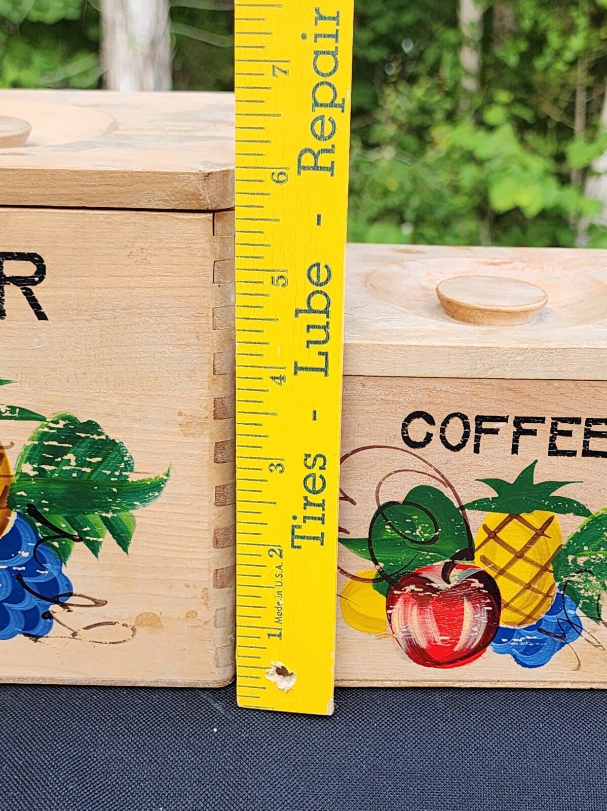 Vintage Fruit Nesting Canister Set - Etsy