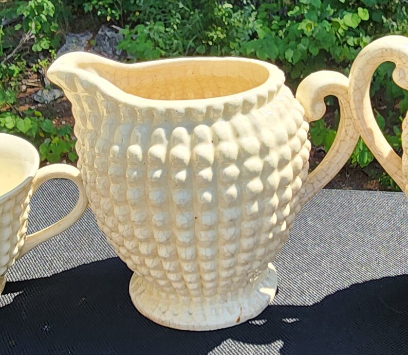 1920’s Maruhon Ware Japan HOBNAIL Coffee-creamer-sugar, 1 Demi Cup - Etsy
