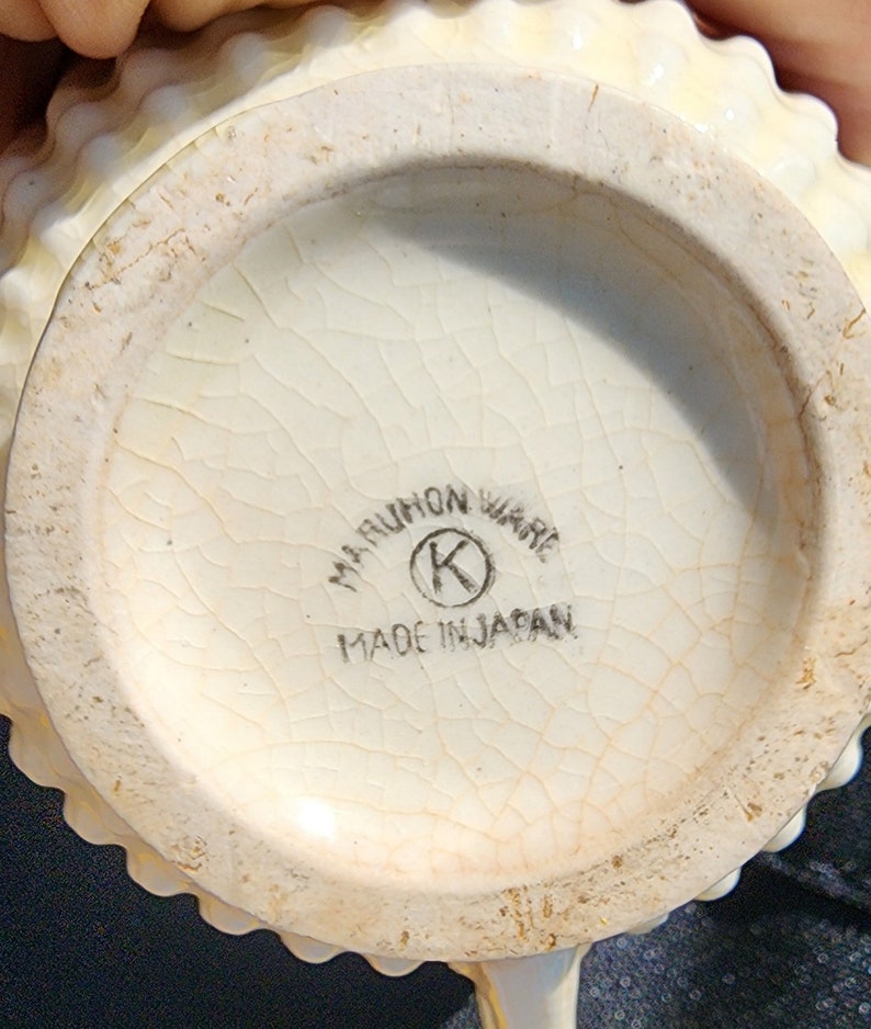1920’s Maruhon Ware Japan HOBNAIL Coffee-creamer-sugar, 1 Demi Cup - Etsy