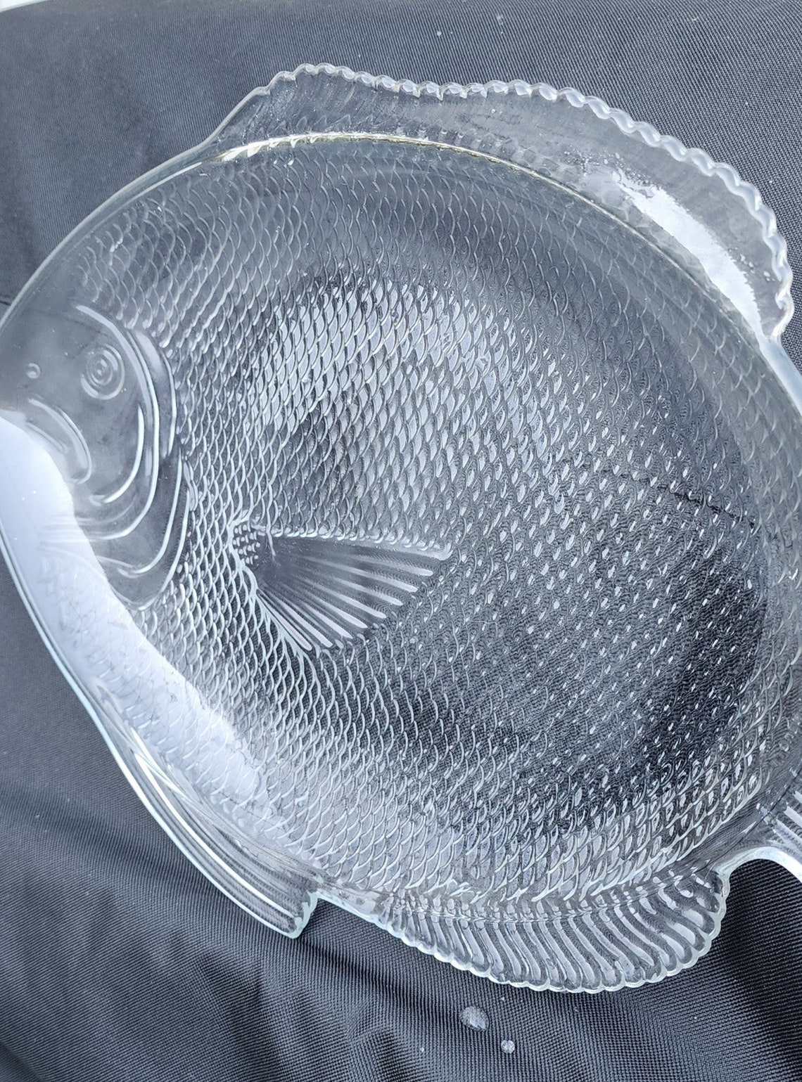 Extra Large Vintage Fish Serving Platter Anchor Hocking Over Proof - Etsy