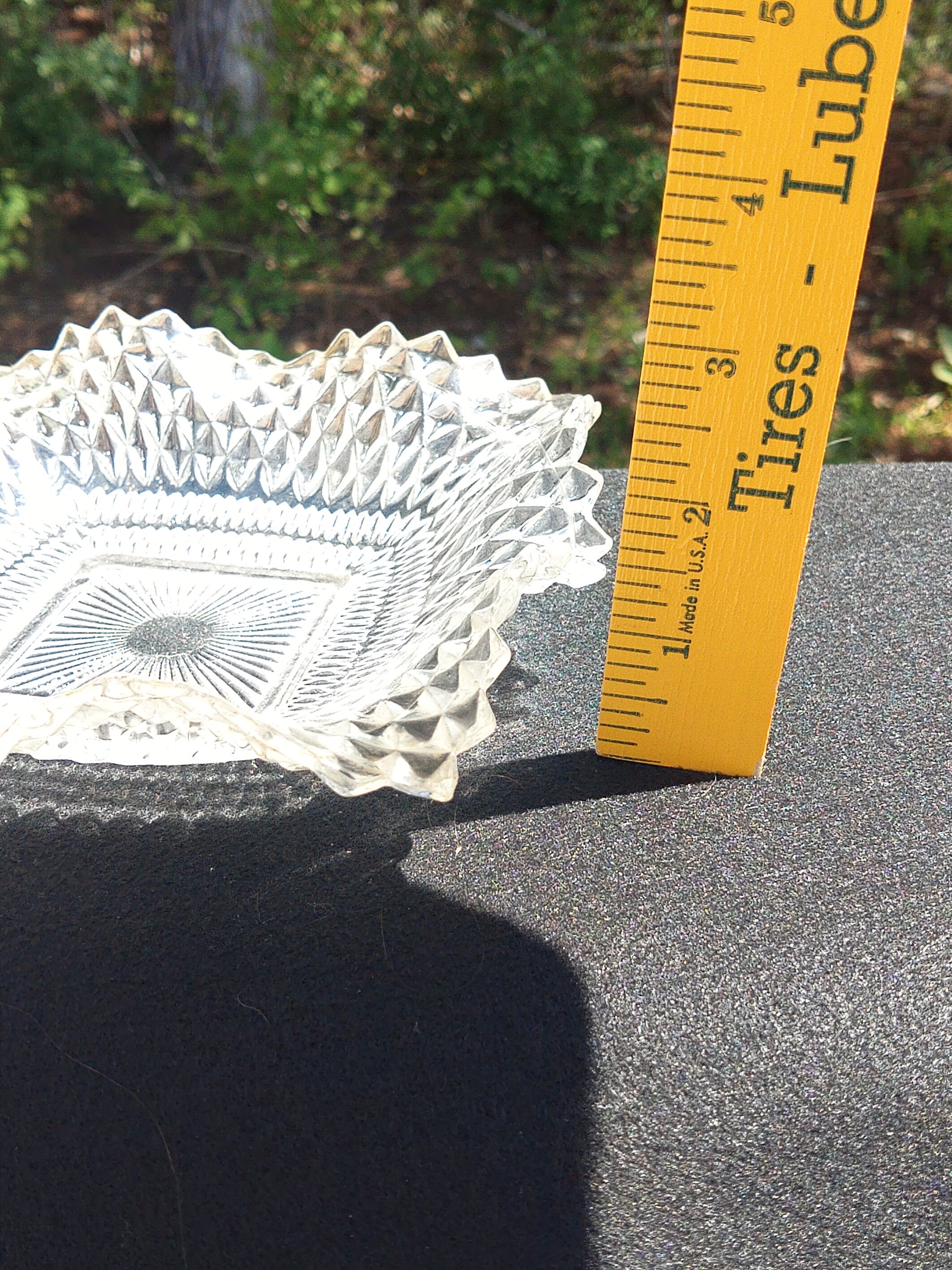 Indiana Glass Scalloped Edge Candy Dish. - Etsy