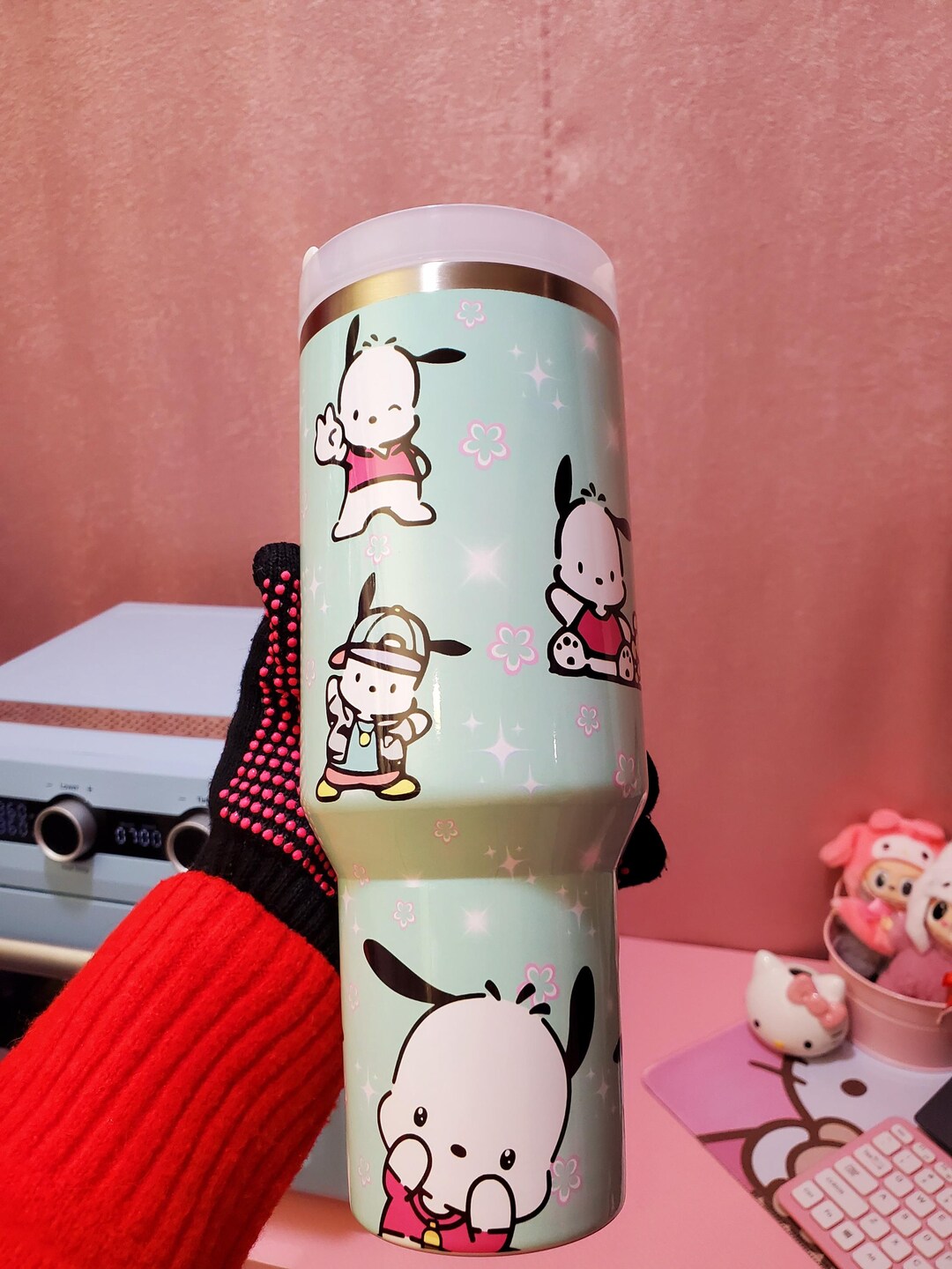 Kawaii Poch Dog 40 Oz Tumbler - Etsy