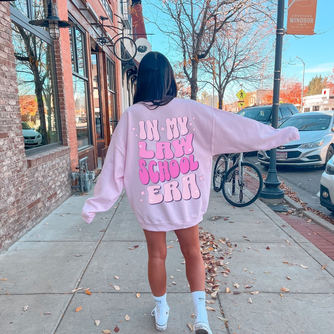 In My Law School Era Sweatshirt, Gift for Future Lawyer, Law Student ...