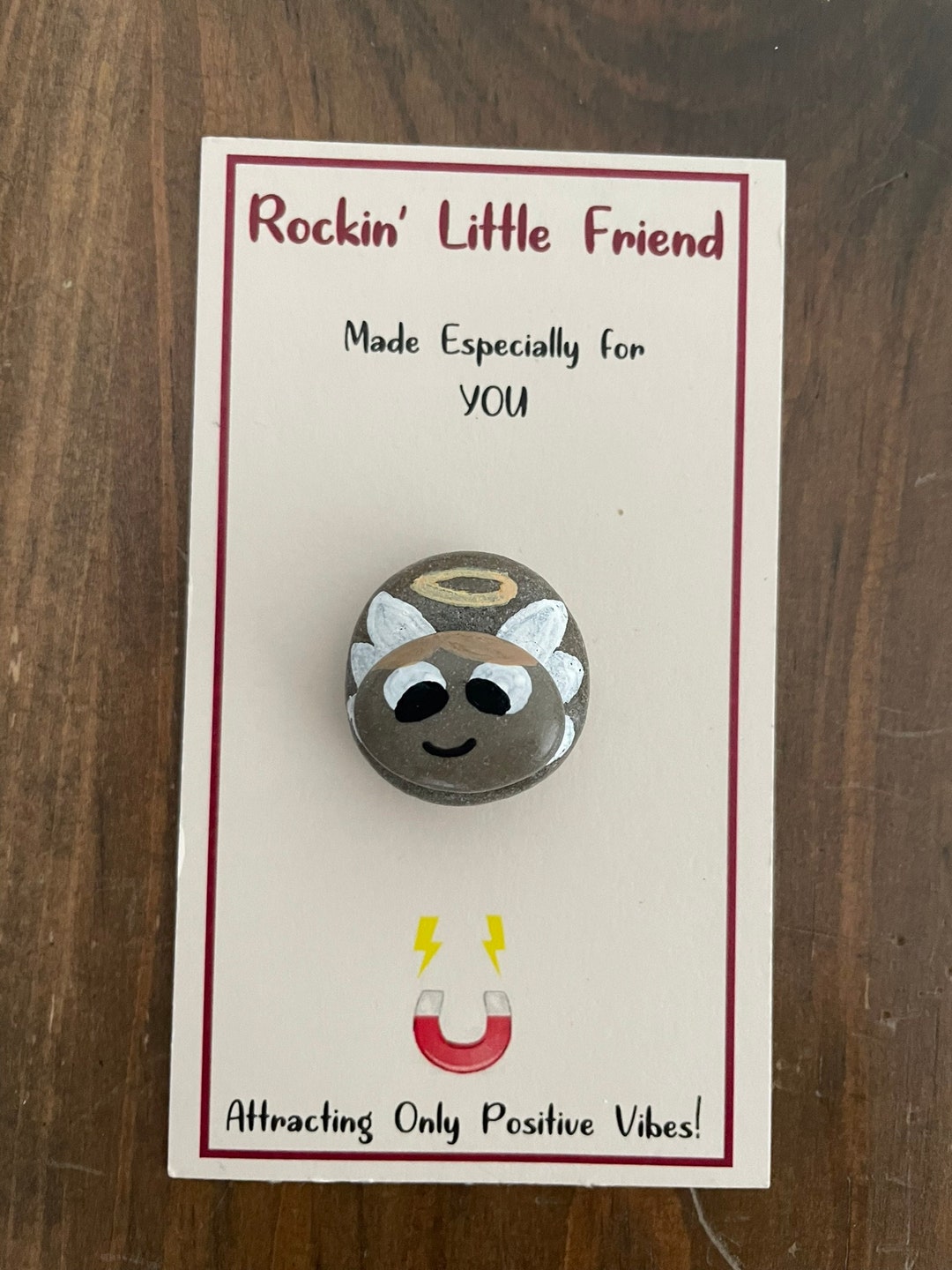 Angel Stone Magnet, Little Angel, Baby Angel Magnet, Baby Shower Gift ...