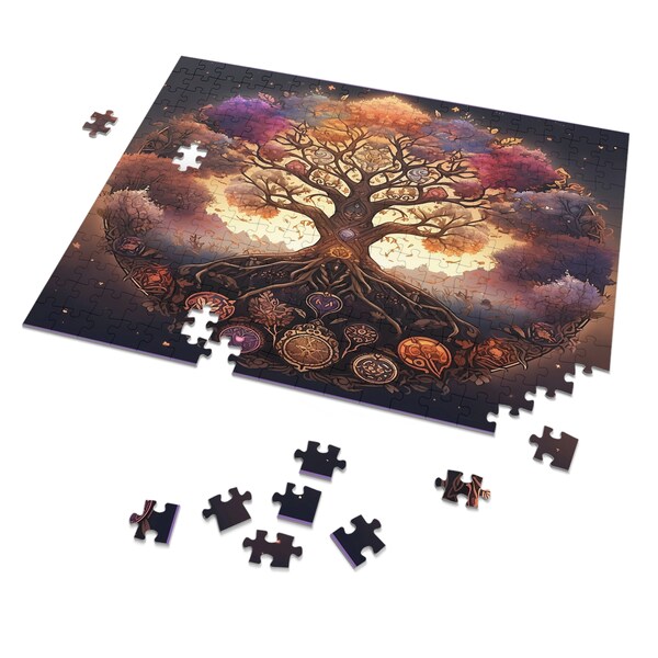 Tree Puzzle - Etsy