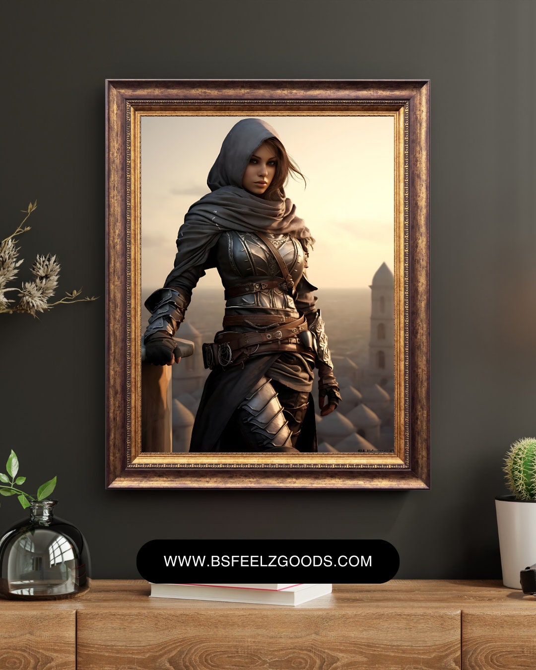 Dnd Art Fast Download Art Assassin Art Thinking of You Gift Dnd Decor ...