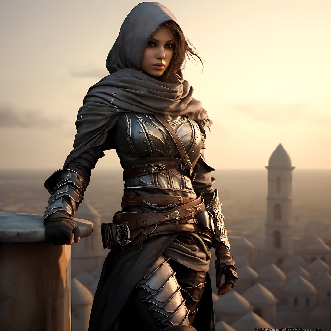 Dnd Art Fast Download Art Assassin Art Thinking of You Gift Dnd Decor ...