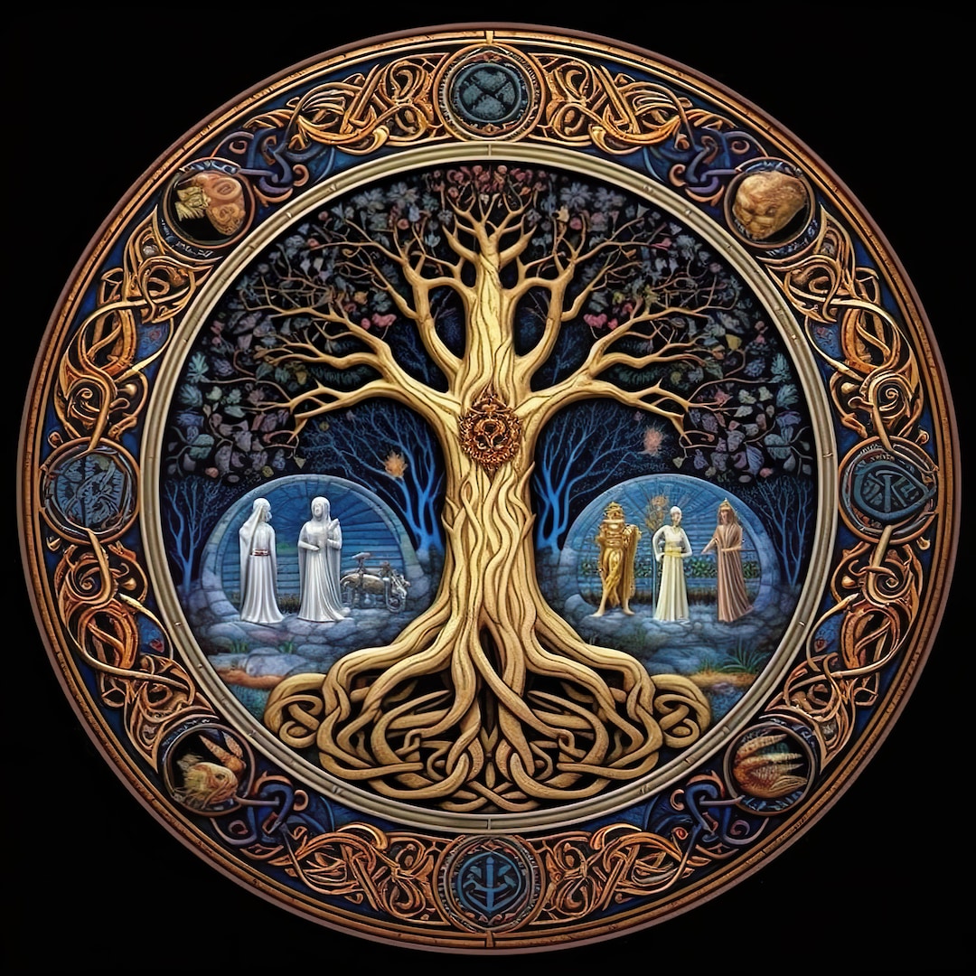Tree of Life Digital Download Art Tree of Life Art Family Living Room ...