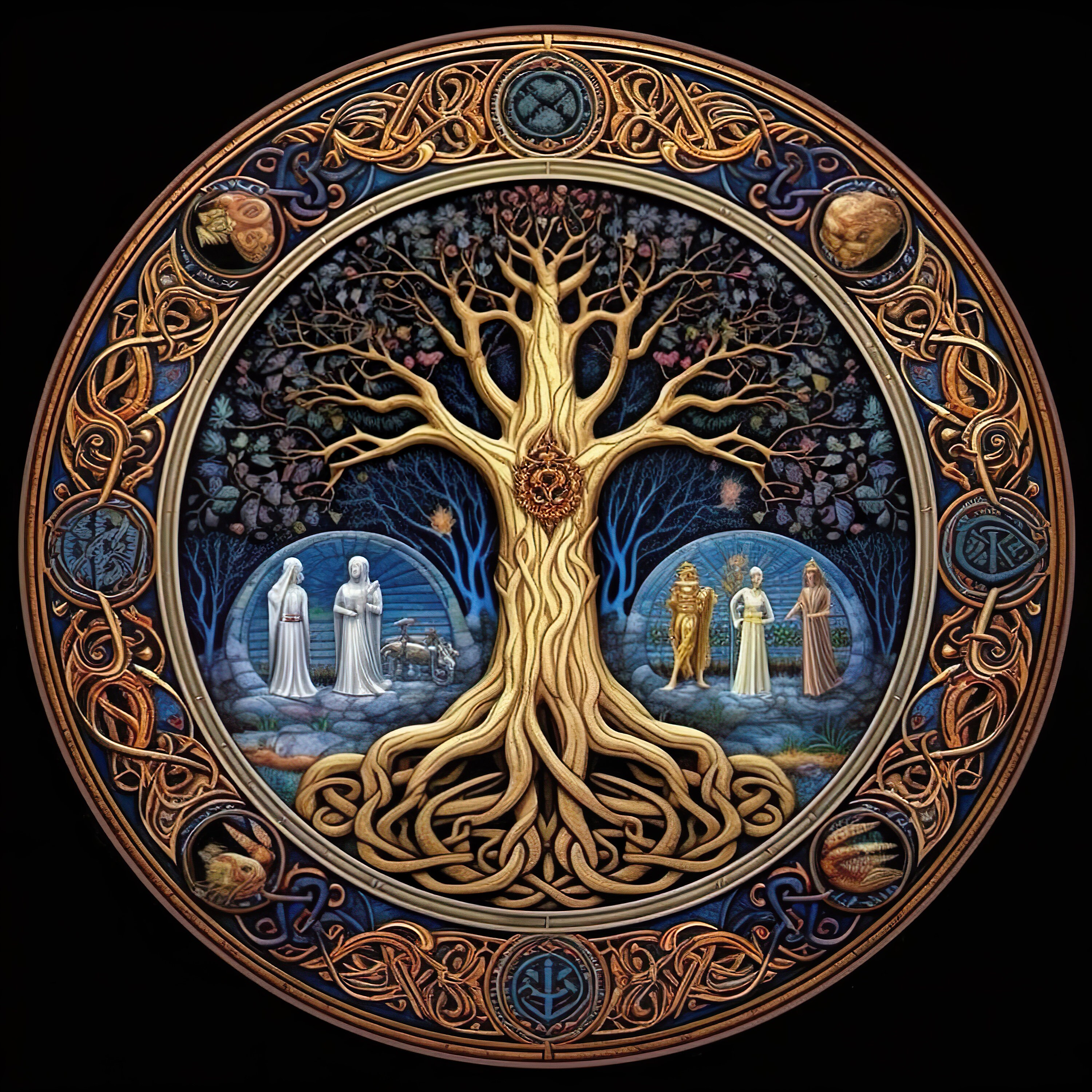 Tree of Life Digital Download Art Tree of Life Art Family Living Room ...