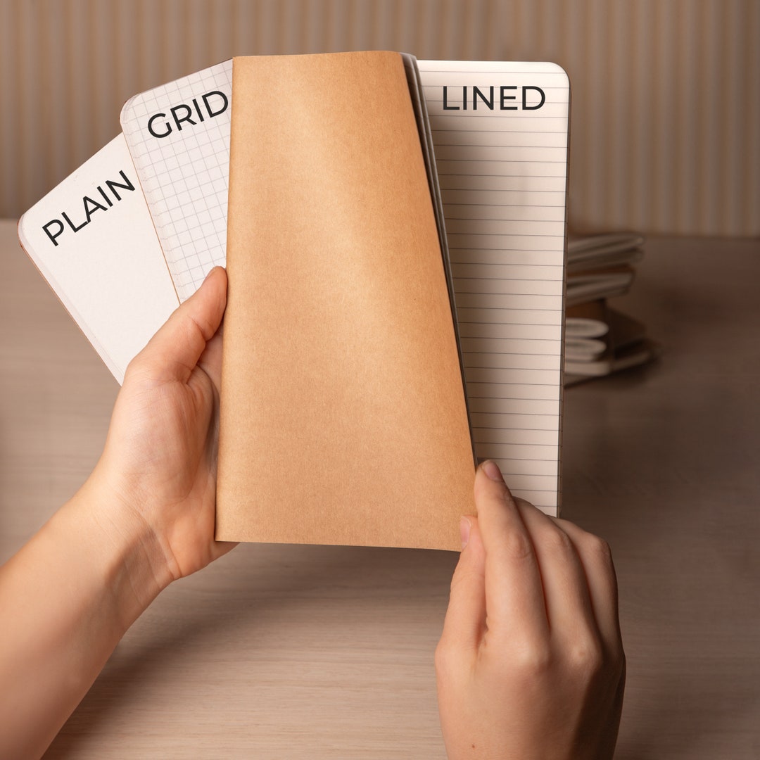 Refillable Paper Blocks for Goldburtonco Journals With Leather Cover - Etsy