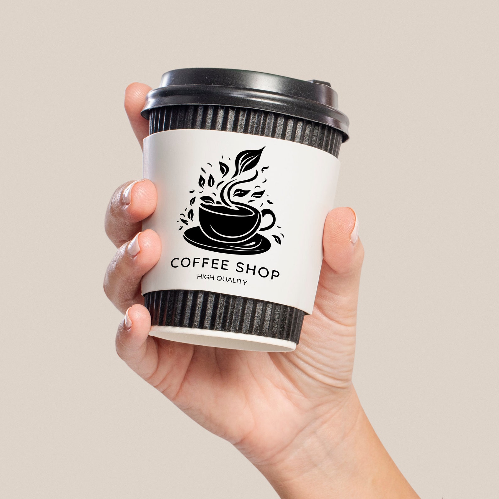 Coffee Shop Template | Cafe Template | Cafe Logo | Editable, Elegant ...