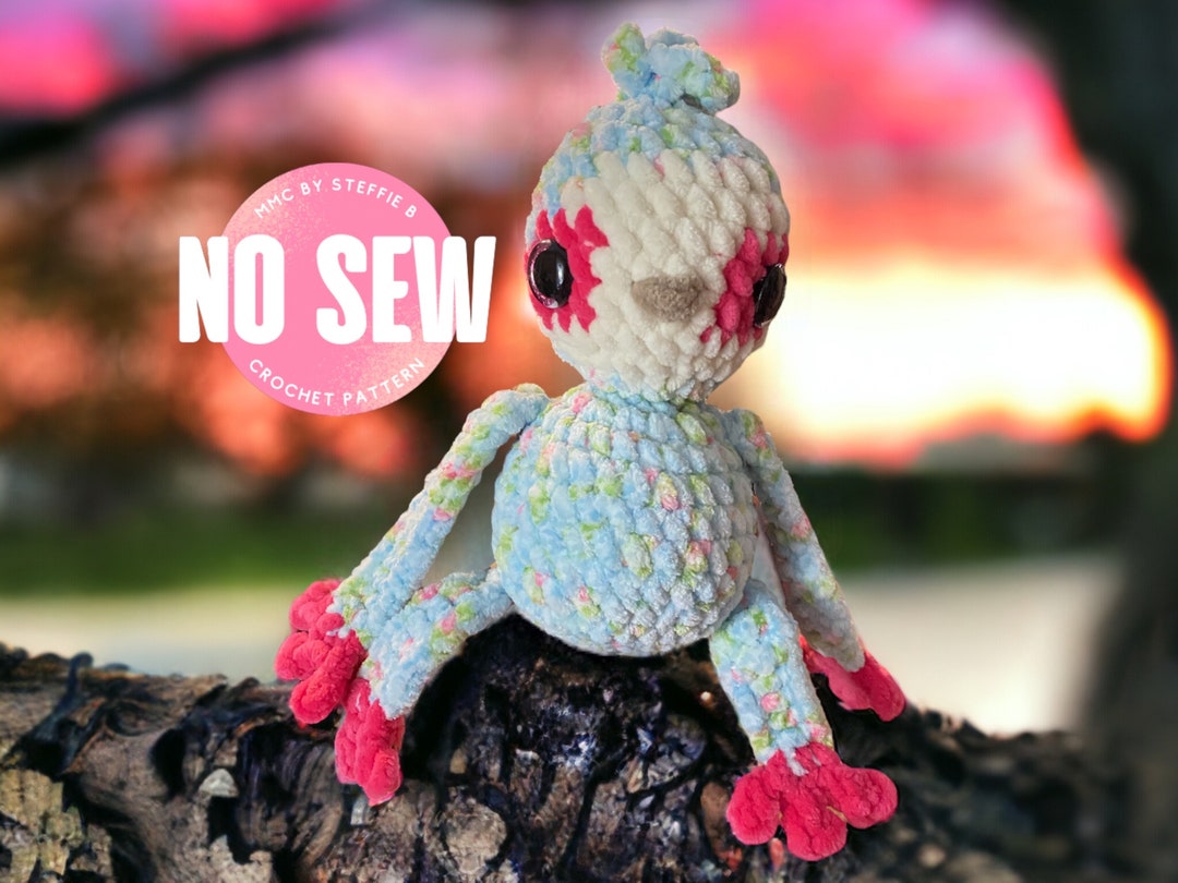NO SEW Serena the Cheeky Leggy Sloth Crochet Pattern - Etsy