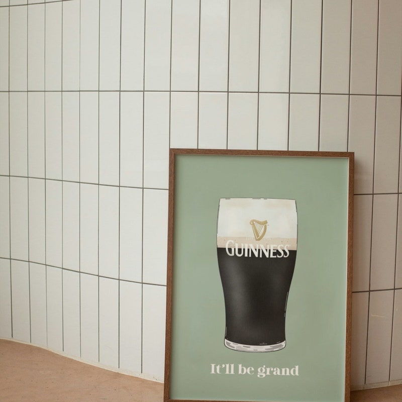 Guinness Print - Etsy UK