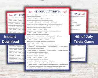 4th of July Games, Fact or Fiction Trivia, Independence Day Games ...