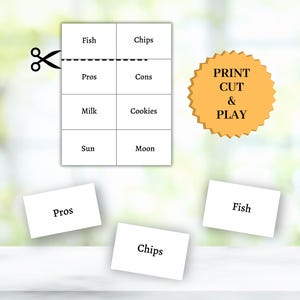 Find Your Pair Game Printable Office Ice Breaker Game Work Games Team ...