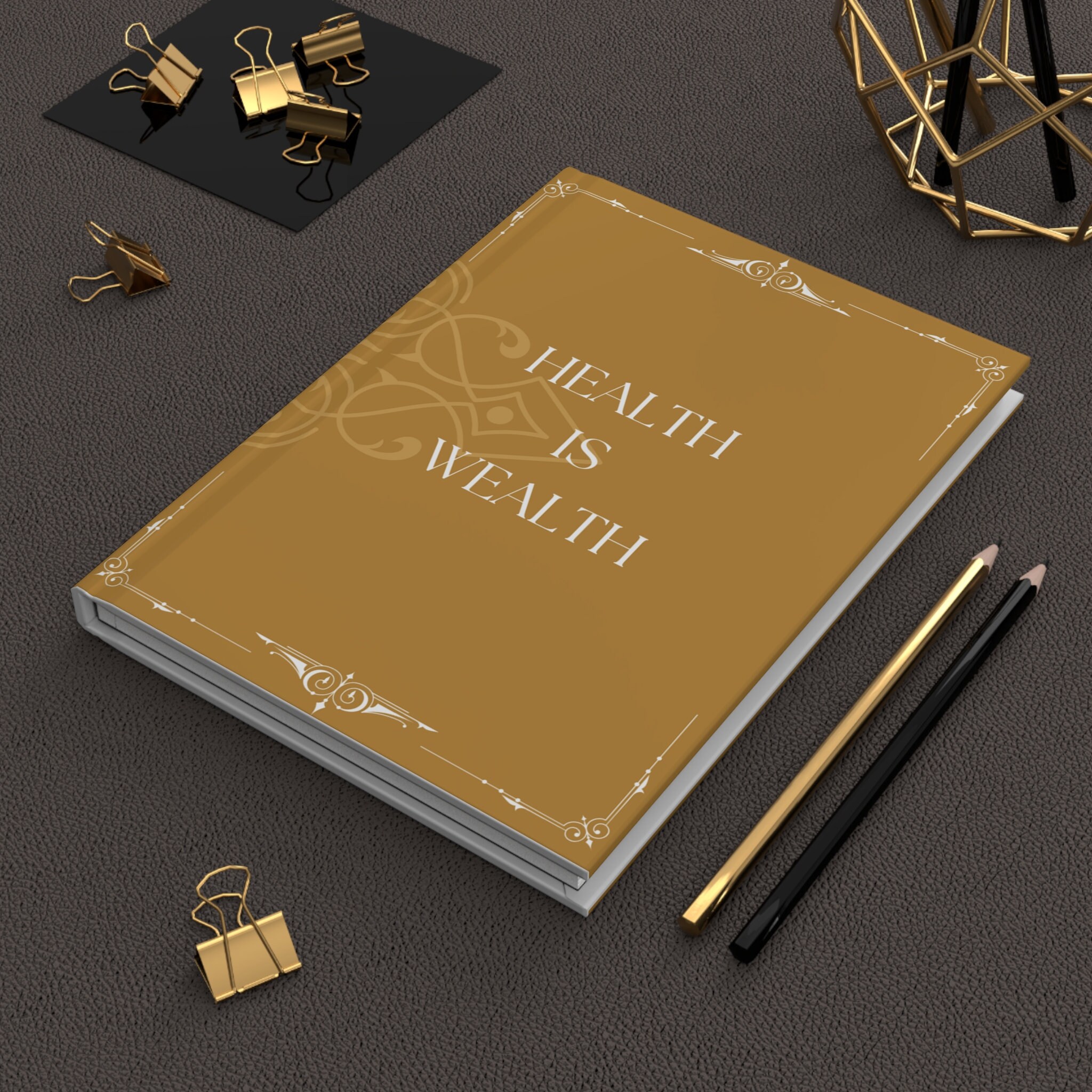 Health is Wealth, Self-care Journal, Wellness Journal - Etsy