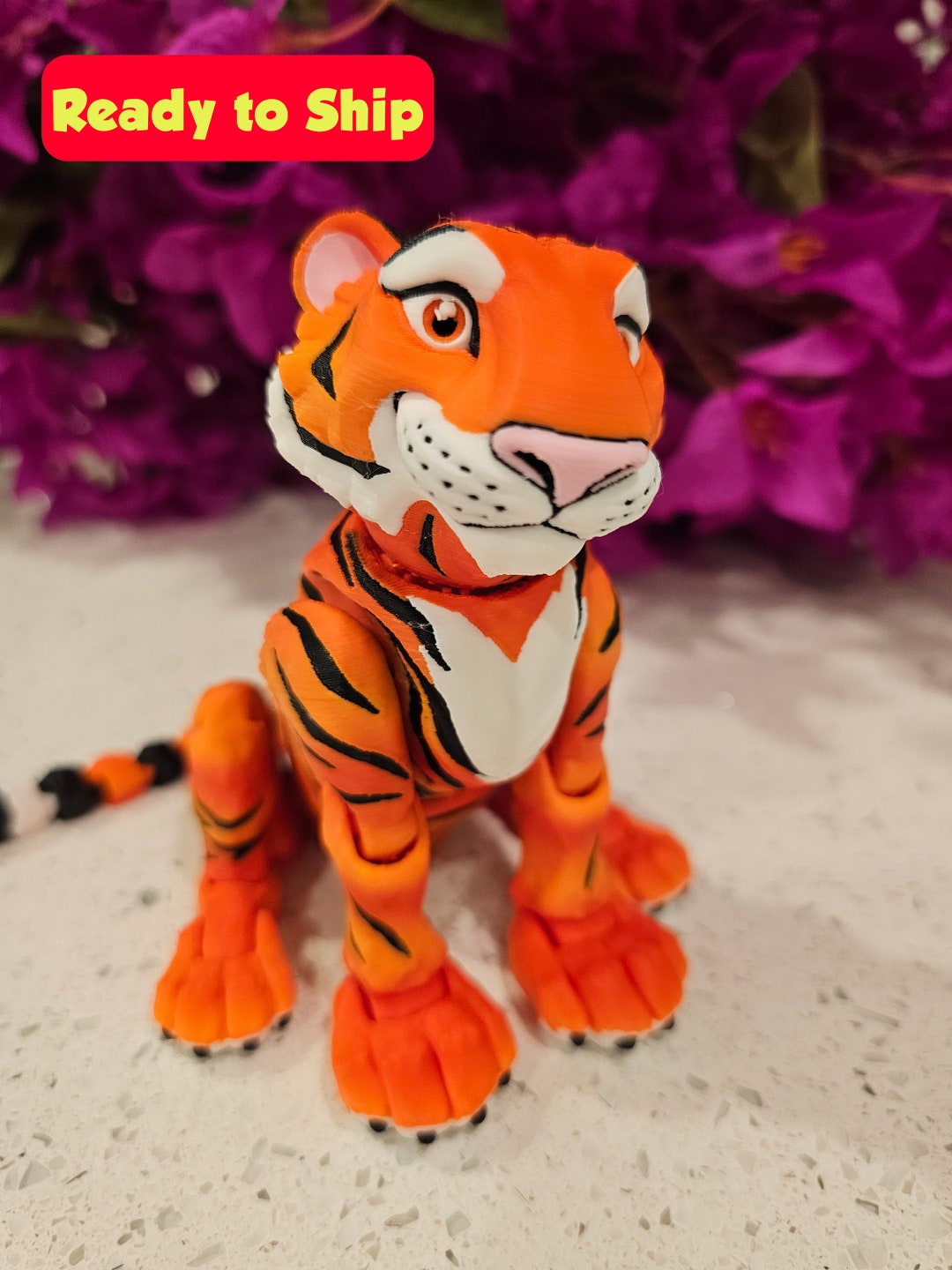3D Printed Tiger Mattmire Makes 4 Color Special Edition - Etsy UK