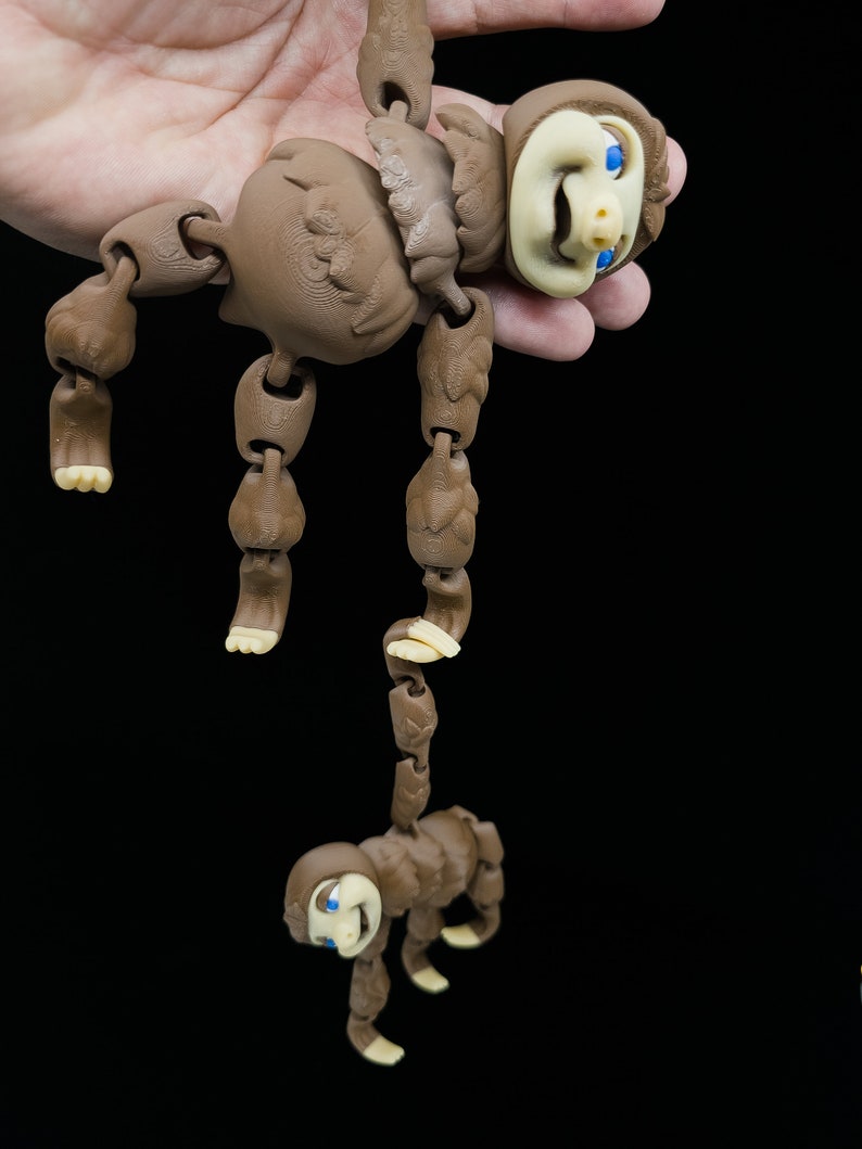 3D Printed Sloth Articulated Customizable Home Decor & - Etsy