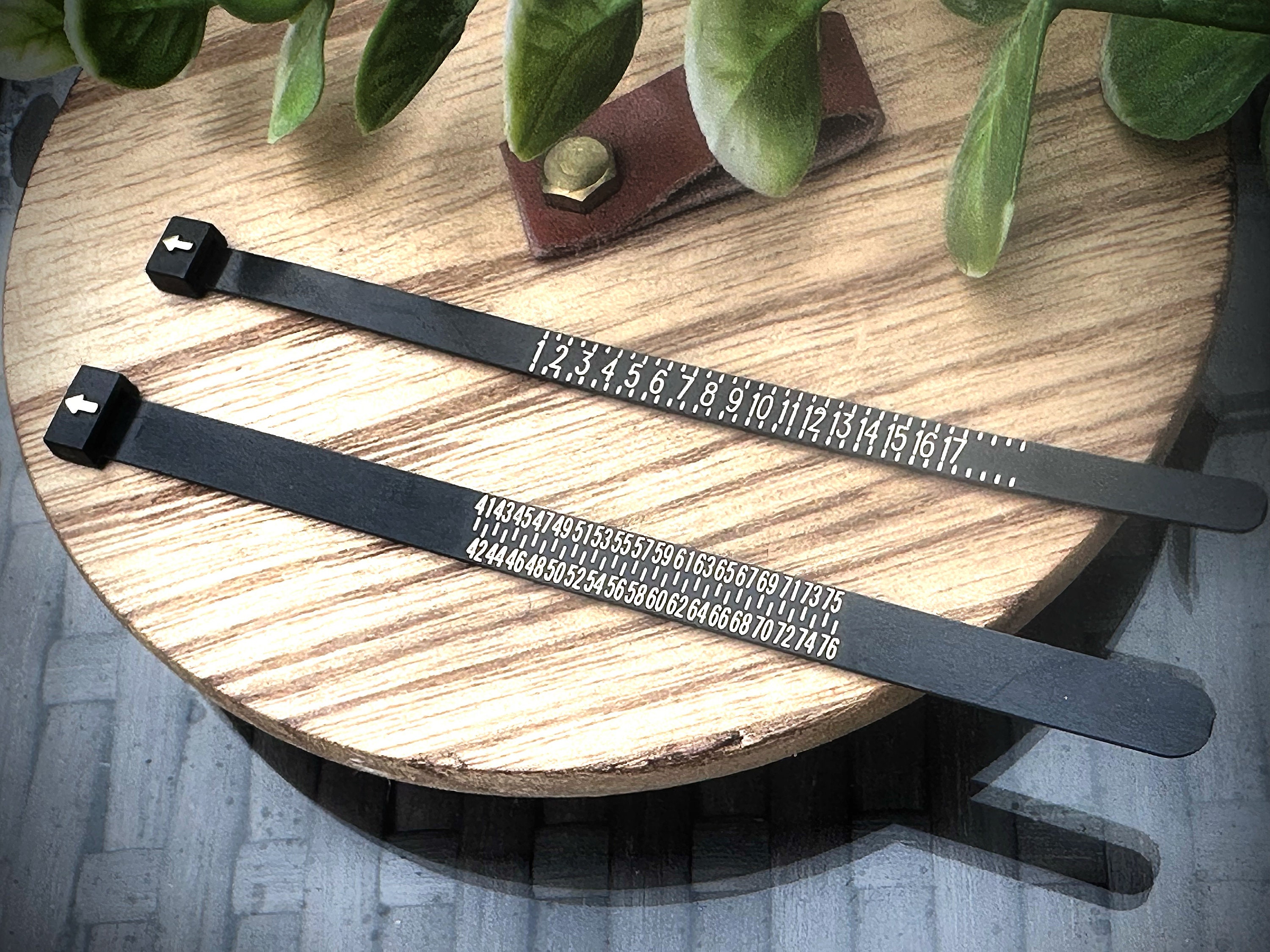 Ring Tape Measure Handy Ring Sizer Measuring Finger Ring Sizer Us ...