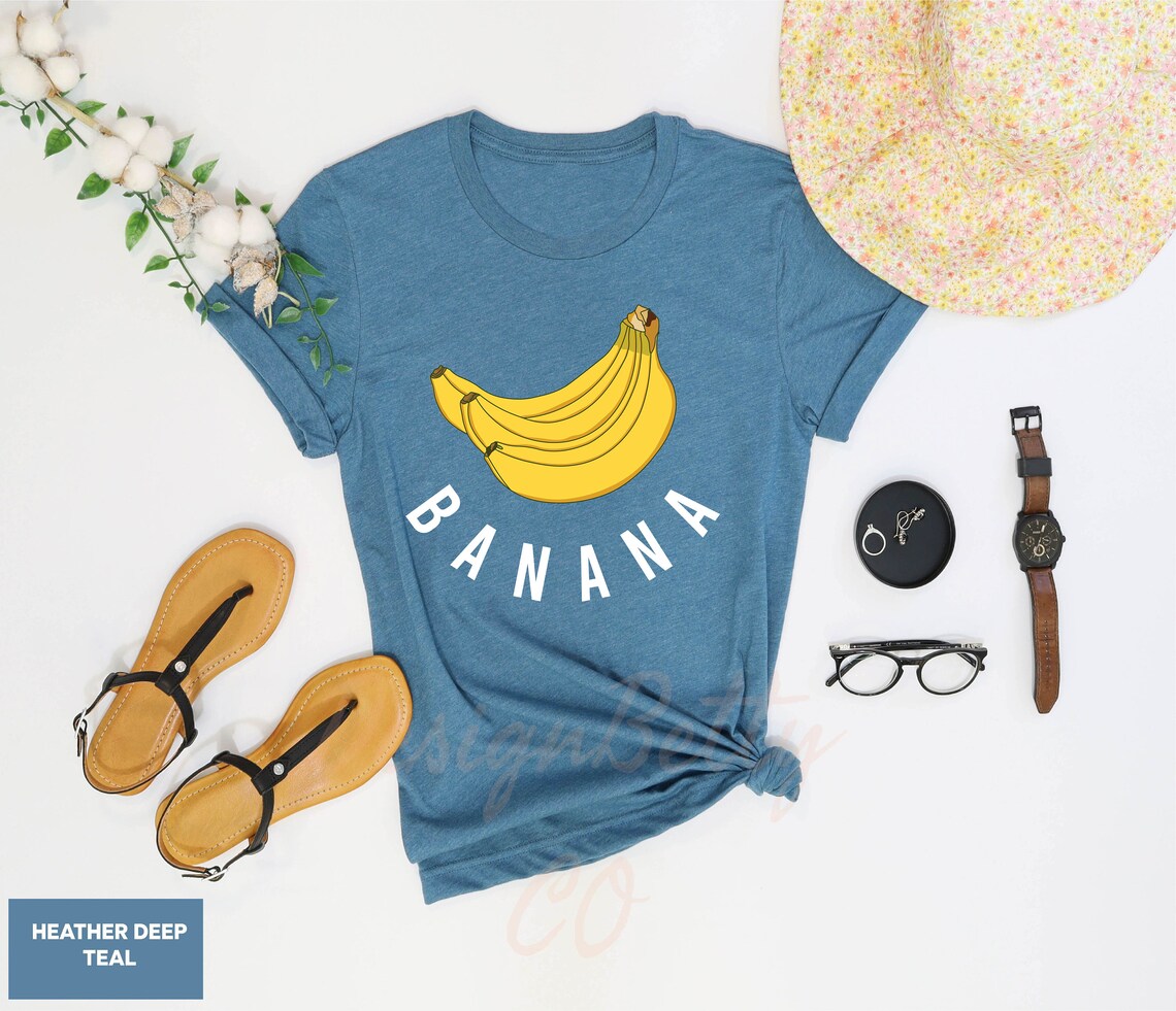 Banana Shirt, Banana Gift, Vegan Shirt, Fruit Shirt, Fruits of the ...