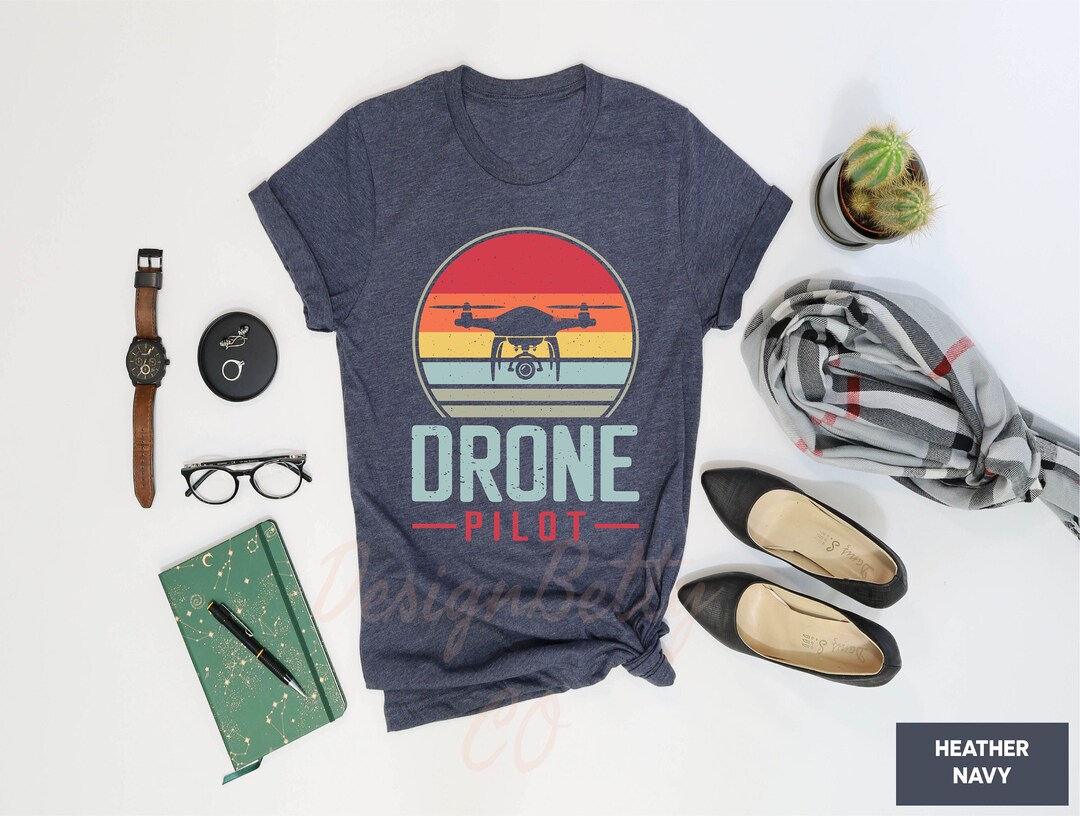Drone Pilot Shirt, Pilot Gifts for Men, Pilot Gifts, Female Pilot, Dji ...