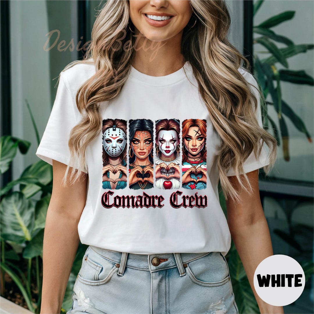 Comadre Crew Shirt, Horror Movie Shirt, Halloween Character Shirt ...