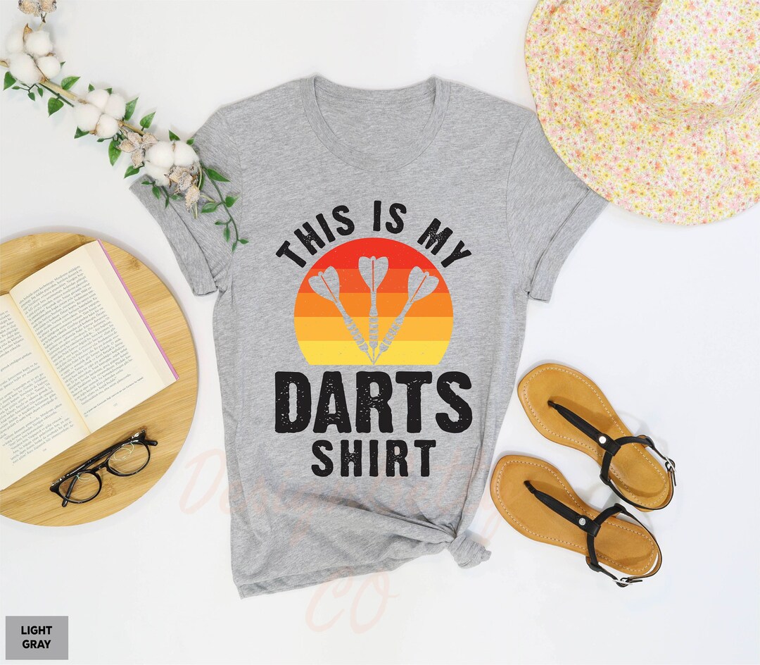 This is My Darts Shirt, Dart Board Shirt, Dart Team Shirt, Funny Darts ...