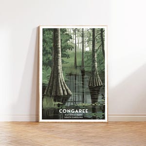 NATIONAL PARK Congaree, South Carolina Ai Generated 300 Dpi Commercial ...