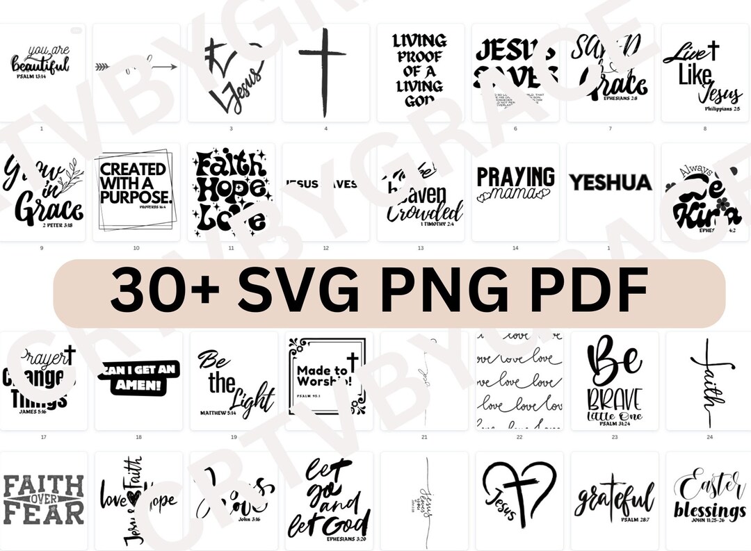 Christian Quotes Svg, Bible Verses Svg, Christian Svg Bundle,christian ...