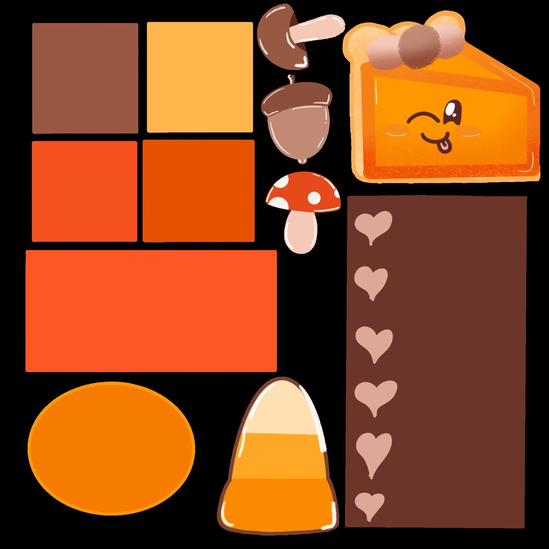 Simple Fall Sticky Notes - Etsy