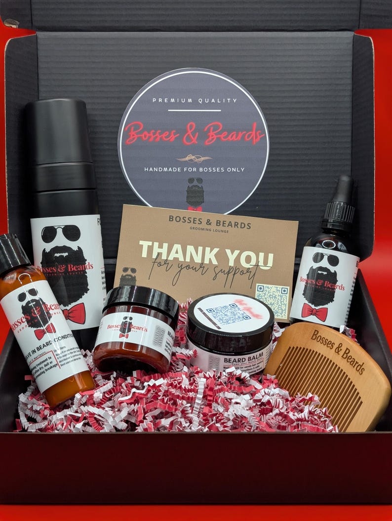 Beard Care Kit - Etsy