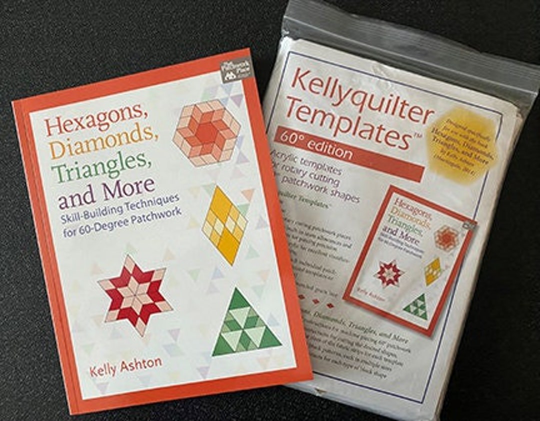 Hexagons, Diamonds, Triangles and More Book and Template Set - Etsy