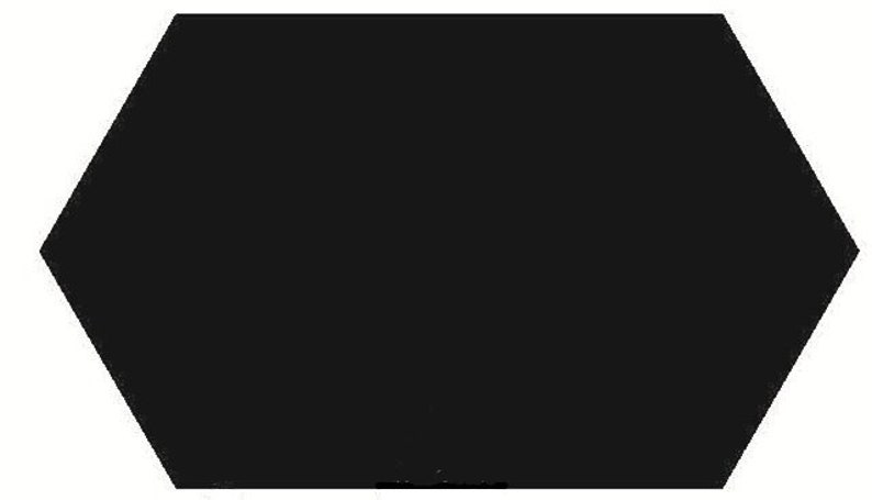 EH1 Acrylic Template (1-inch Side Elongated Hexagon) - Etsy