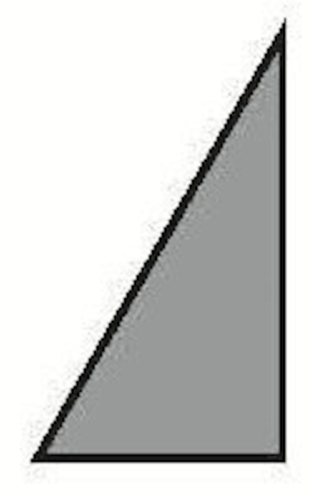 HET2 Acrylic Template 2-inch Side Half Equilateral Triangle - Etsy