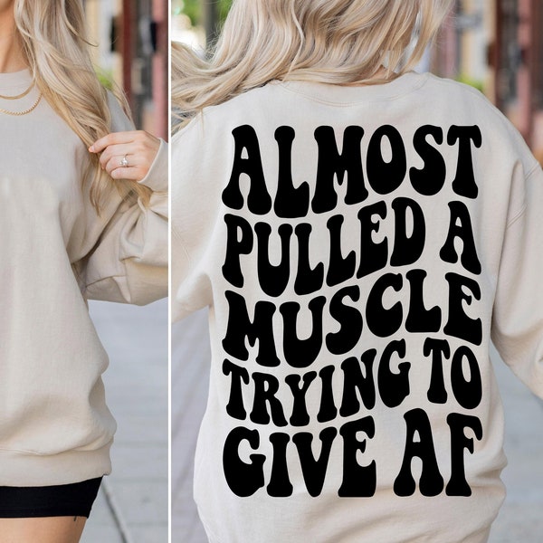 Almost Pulled a Muscle Png - Etsy