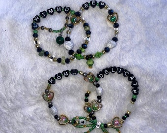 Gold Reputation Collection Friendship Bracelet Set Taylor Swift - Etsy