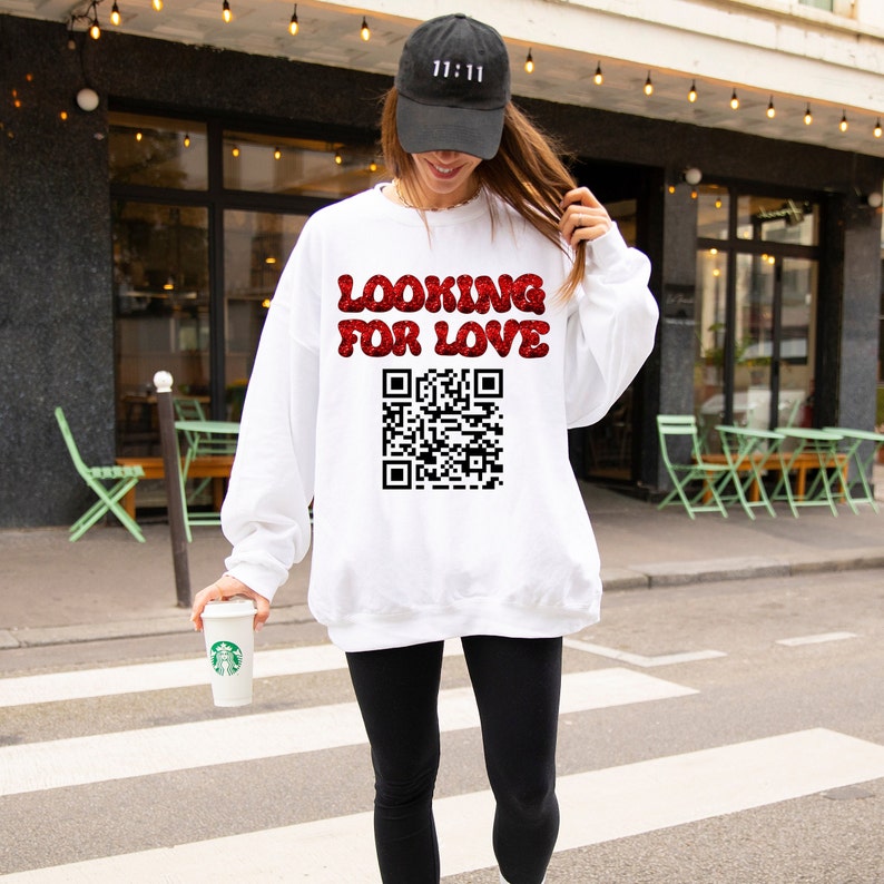 Custom QR Code, Looking for Love Png, Valentine Png, Scan Me, Merry and ...