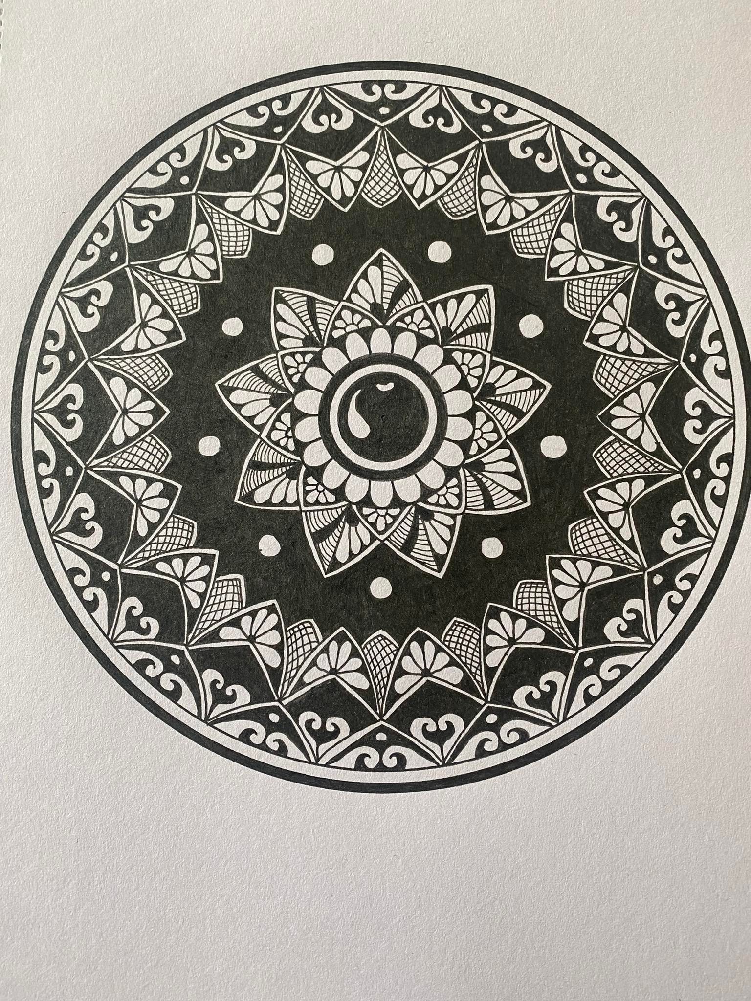 Drawing Mandalas, Drawings, Artwork, - Etsy