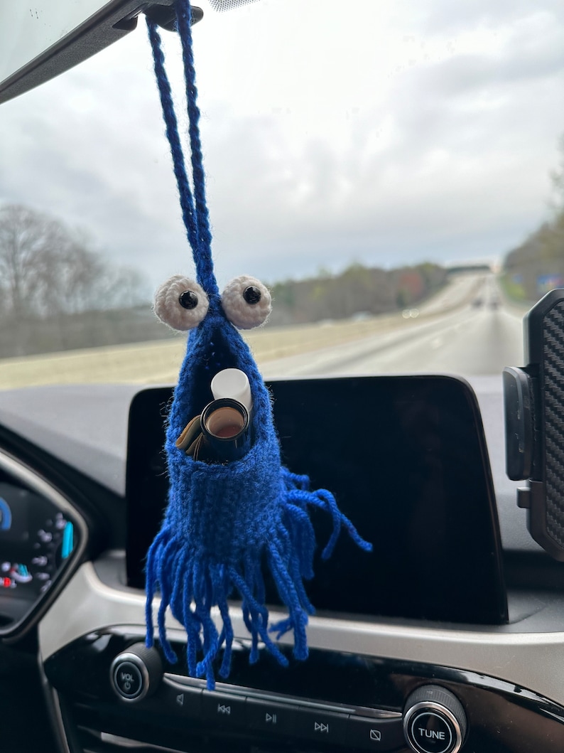 Martian Mirror Hanger Alien Car Charm Throwback Gift Car Storage ...