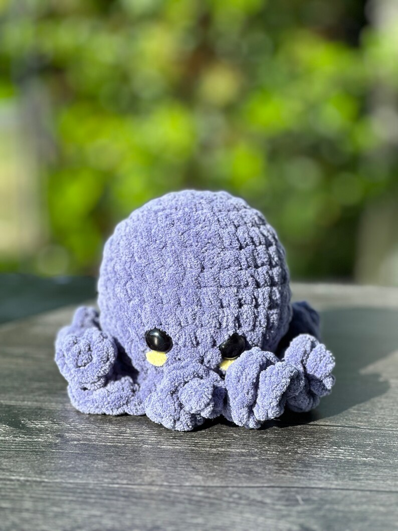 Crochet Octopus Plushie• Sensory Stuffed Animal• Fidget Octo• Physical ...