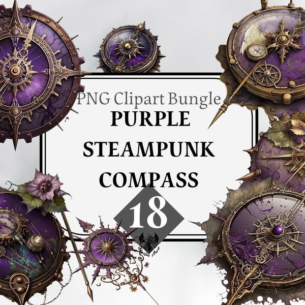 Steampunk Compass - Etsy