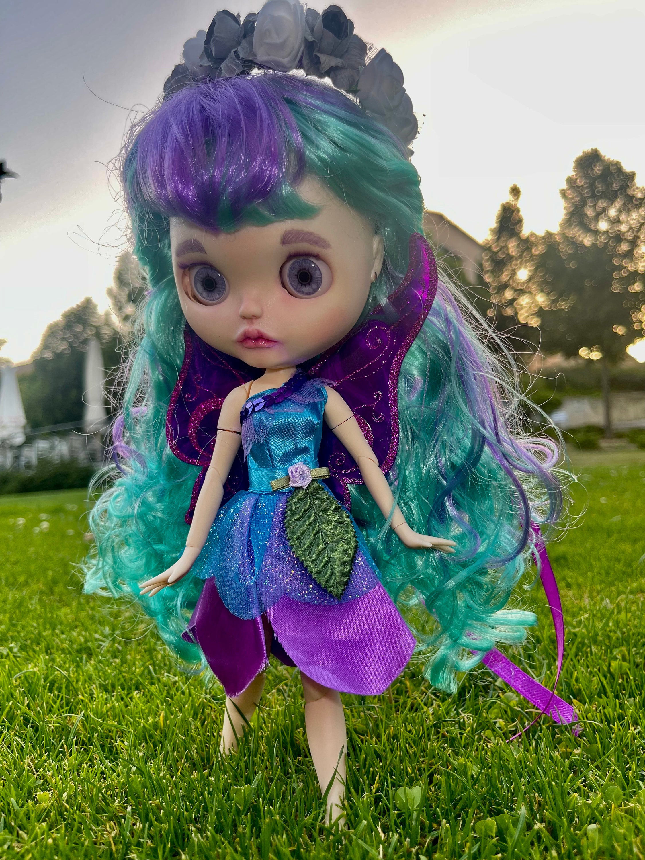 Custom OOAK Fairy Alina Blythe by Lulo Dolls - Etsy